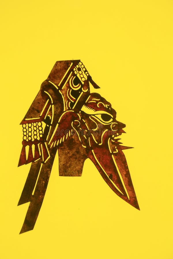 Chinese shadow puppet editorial stock image. Illustration of ...