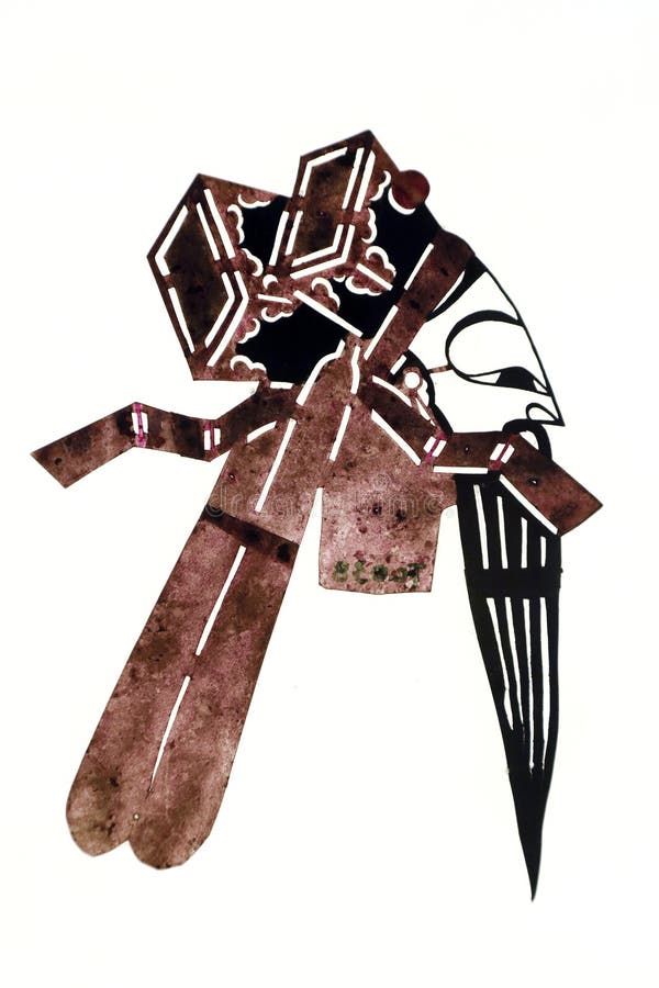 Chinese shadow puppet stock illustration. Illustration of tradition ...