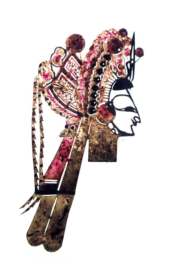 Chinese shadow puppet stock illustration. Illustration of precious ...
