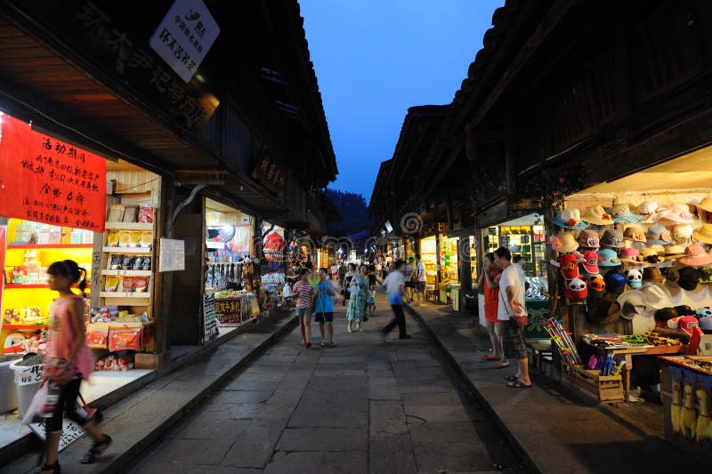 Chinese shangli old town editorial image. Image of character - 26824640