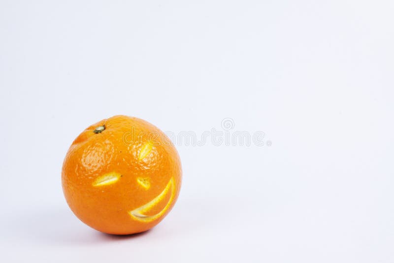 Chinese Smiley Face, Orange Stock Image - Image of juice, sweet: 18333953