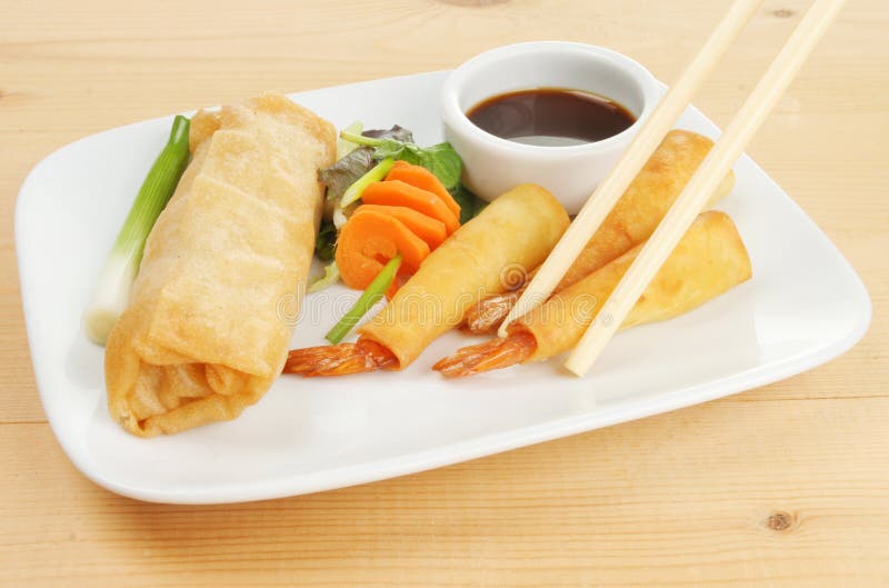 Filo Wrapped Prawns Stock Photos - Free & Royalty-Free Stock Photos ...