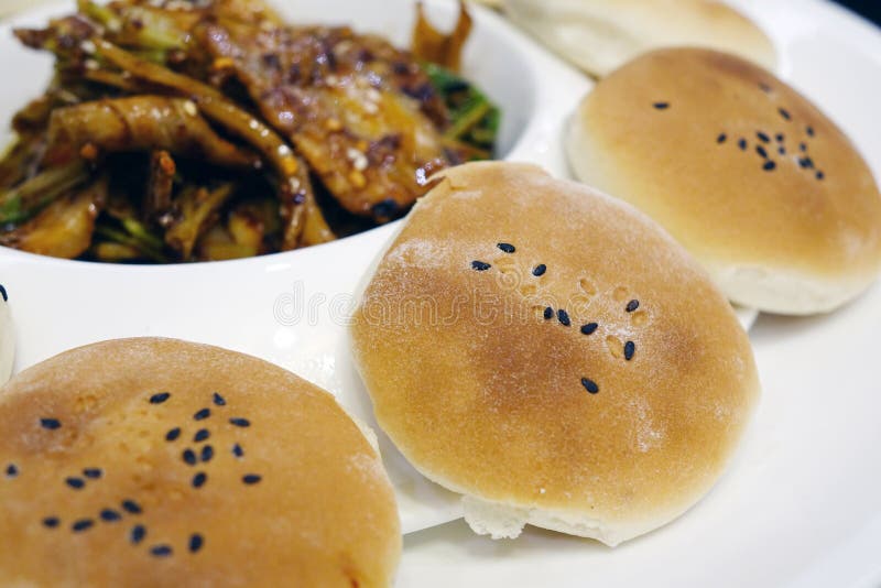 Chinese snacks guokui stock photo. Image of cuisine, fresh - 35485072