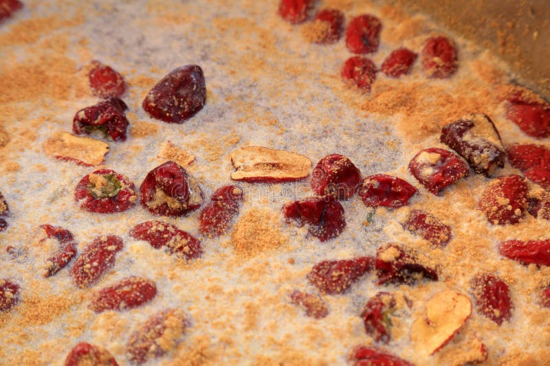 Chinese snacks red jujube stock image. Image of food - 365751893