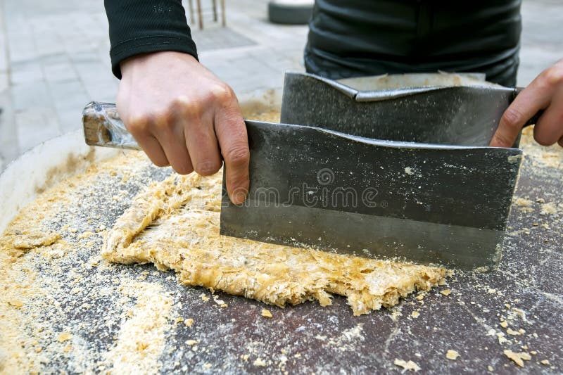 Chinese Snacks - Sesame Cake Stock Image - Image of cuisine, closeup ...