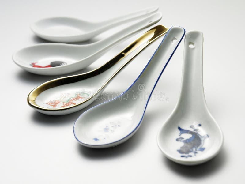 Chinese spoon stock photo. Image of soup, china, traditionally - 18267202