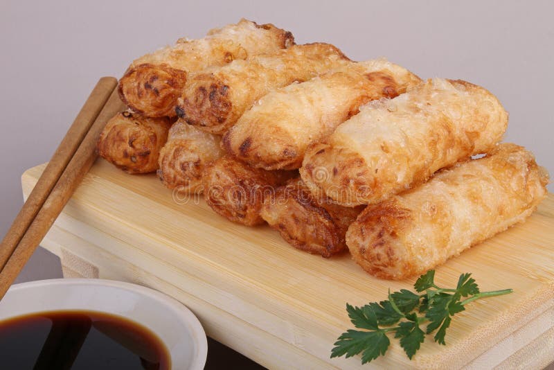 Chinese spring roll stock photo. Image of rolls, vegetable - 18096746