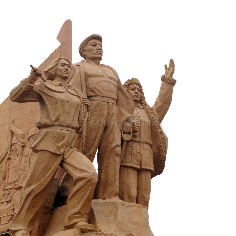 Workers Statue at Tiananmen Square Stock Photo - Image of unesco, army ...