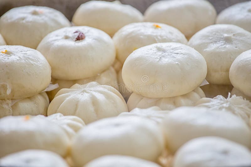 Chinese steamed bread stock image. Image of vegetables - 73987661