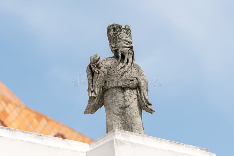 Chinese Stone Doll stock photo. Image of history, carving - 84588072