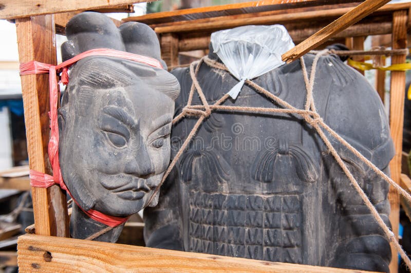 Stone Soldier, Great Patriotic War Editorial Stock Photo - Image of ...