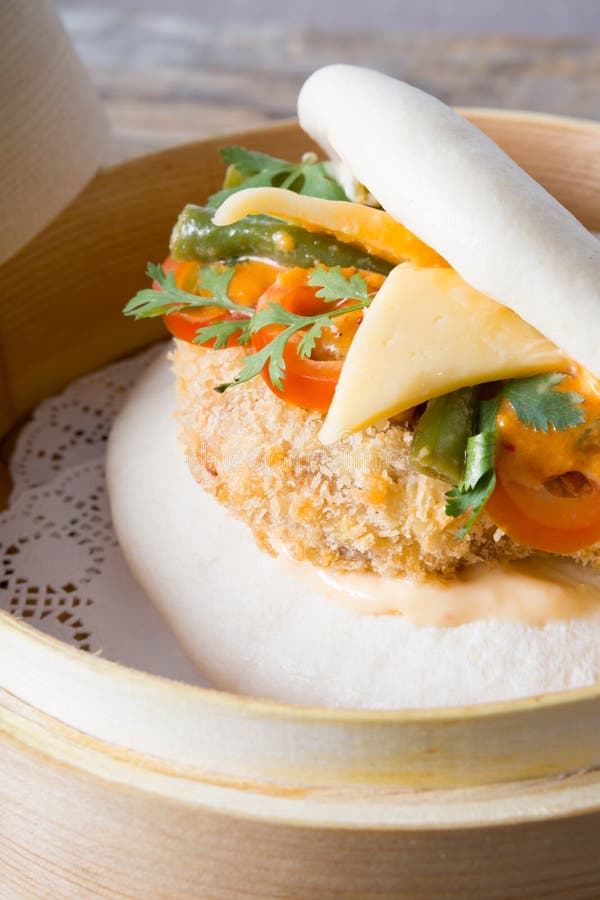 Chinese stuffed bread stock photo. Image of meat, dumplings - 95188660