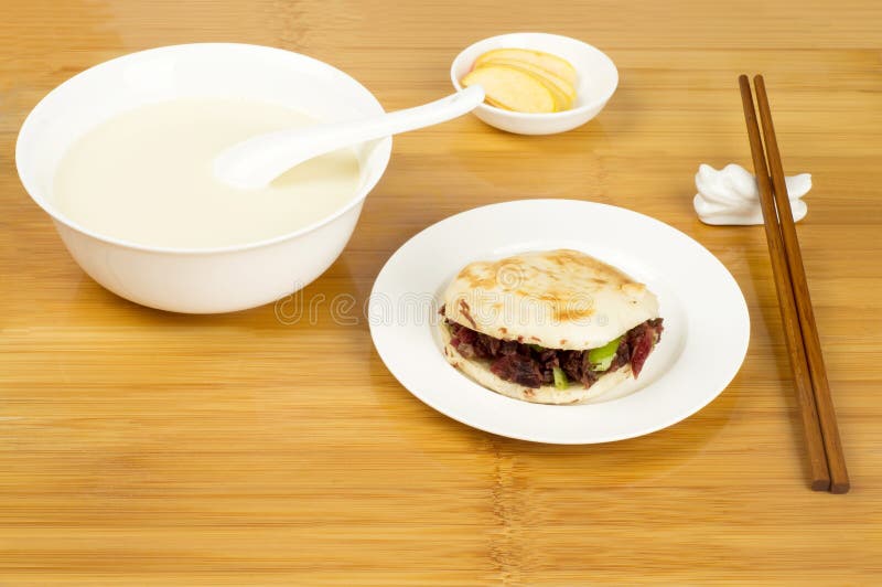 Chinese style breakfast stock image. Image of porcelain - 26171645