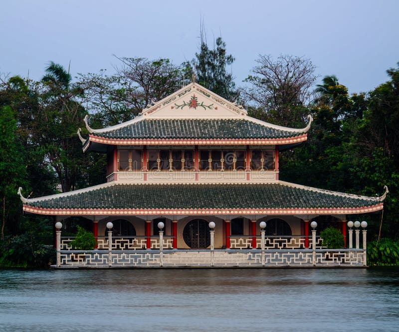 Chinese style building stock photo. Image of riverside - 39279168