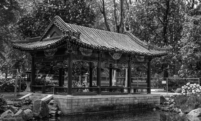 Chinese style building stock image. Image of architecture - 223470227