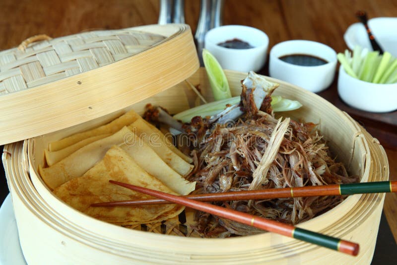 Chinese style duck stock image. Image of lunch, main - 36841779