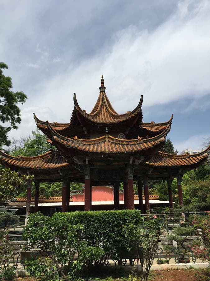 Chinese style pavilion stock image. Image of year, chinese - 52468965