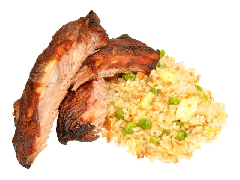 Isolated Asian Style Savoury Egg Fried Rice Stock Photos - Free ...