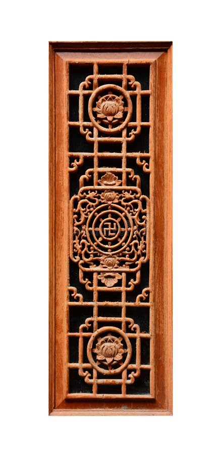 Traditional Asian Window and Door Pattern, Wood, Chinese Style W Stock ...