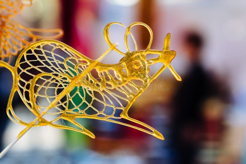 Chinese sugar painting art stock photo. Image of nation - 67821232