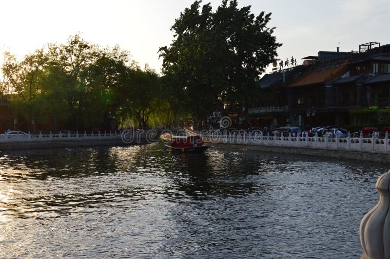 Chinese Sunset editorial stock image. Image of asia, aesthetic - 83450109