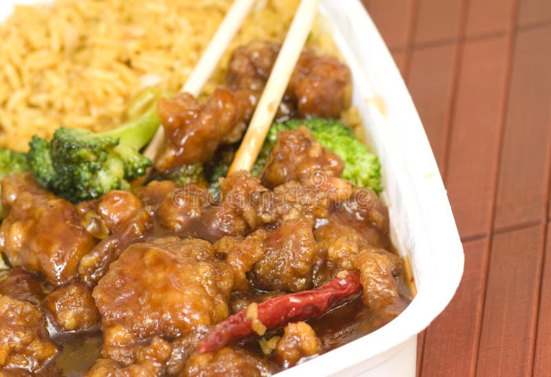 Chinese take out dinner stock photo. Image of recipe - 43903082