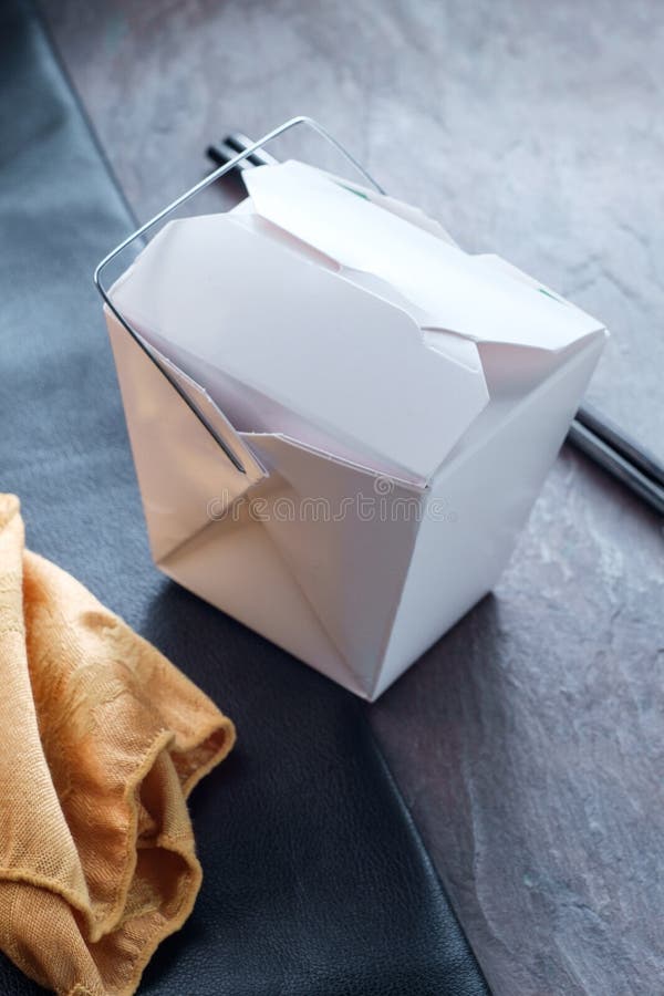 Chinese Takeout Container stock photo. Image of cardboard - 165577206