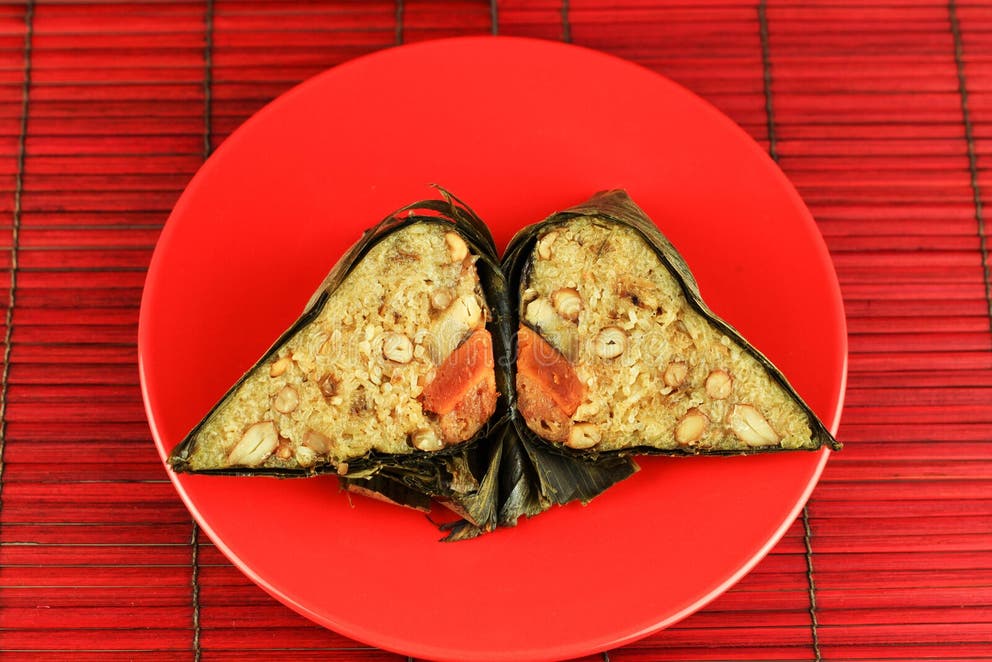 Chinese tamales stock image. Image of tamale, plate, delicious - 29993457