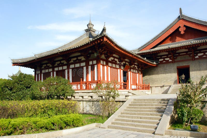 Chinese Tang Dynasty Architecture Picture. Image: 22003522