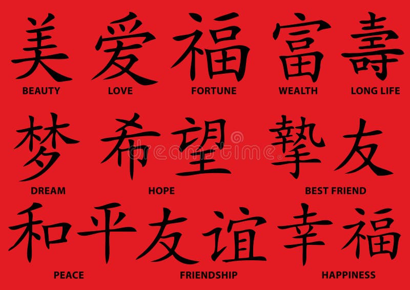 Best Friends Chinese Symbol at Joyce Collins blog