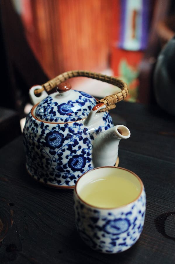 Chinese Tea stock photo. Image of beijing, porcelain - 12384108