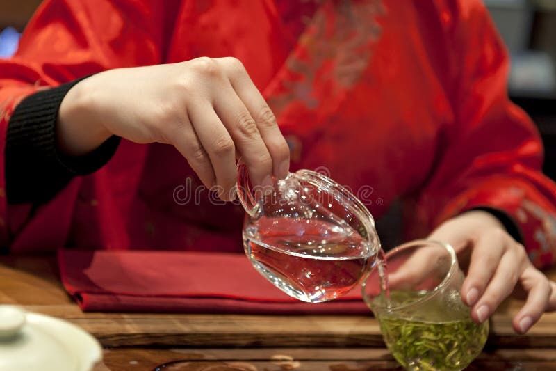 Chinese tea ceremony stock photo. Image of drink, elegant - 18904364