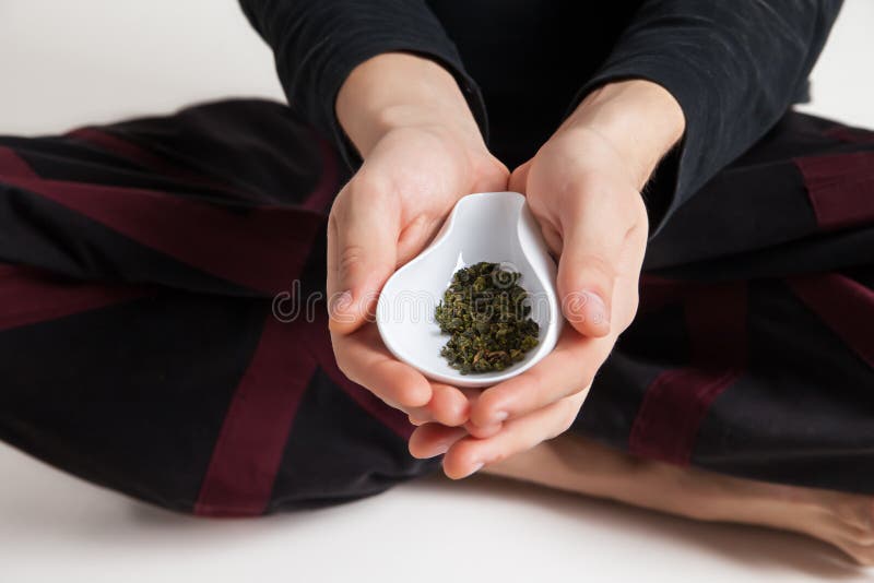 Chinese Tea Ceremony is Perfomed by Master Stock Photo - Image of human ...