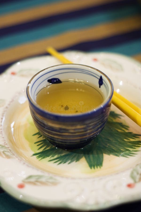 Chinese Tea and Chopsticks stock image. Image of japanese - 5413459