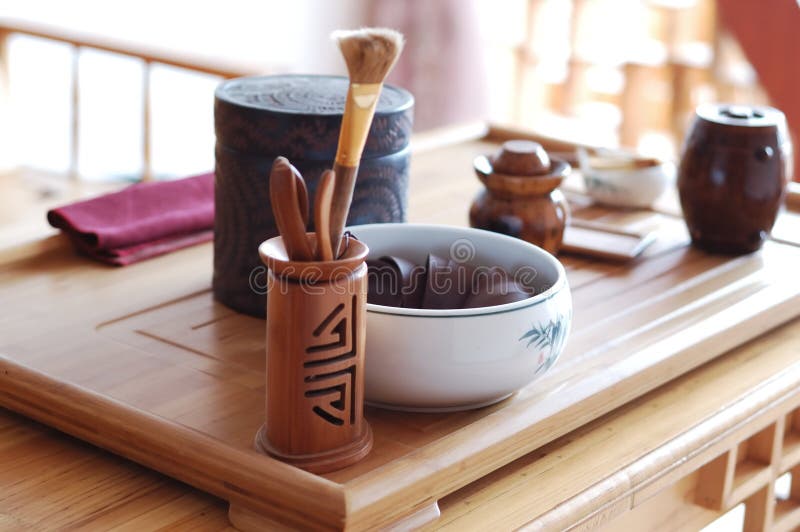 Chinese Tea Culture stock photo. Image of smell, chinese - 14025538