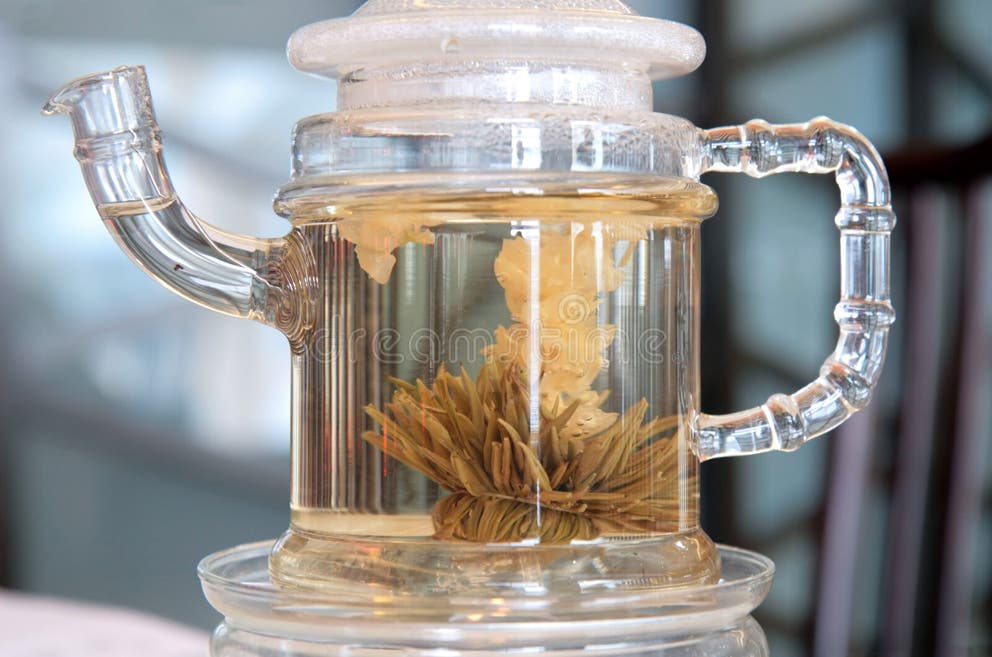 Chinese tea pot stock image. Image of condensation, restaurant - 1898979