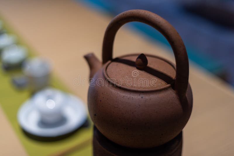 Chinese tea Set up stock image. Image of lifestyle, relaxation - 172348441