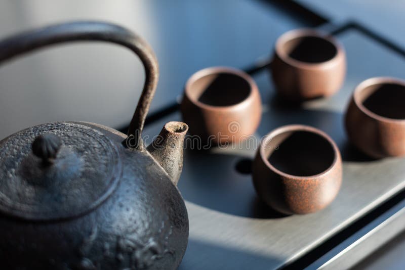 Chinese tea Set up stock photo. Image of ceramic, china - 172351338