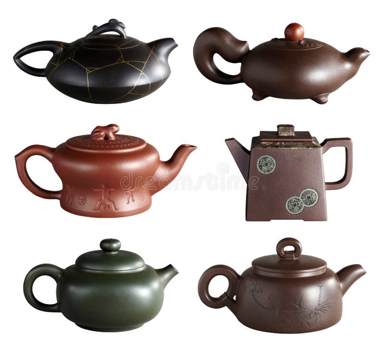 Chinese teapot stock image. Image of pottery, decoration - 22787289