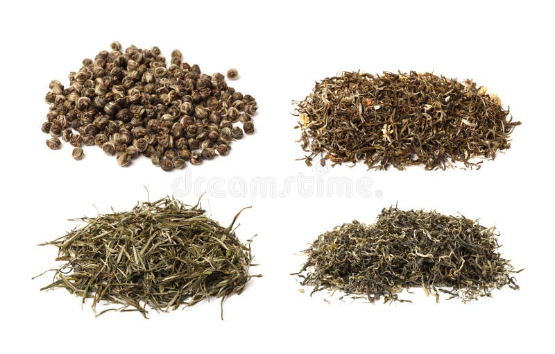 Chinese Green Tea Collection Stock Image - Image of snail, assortment ...