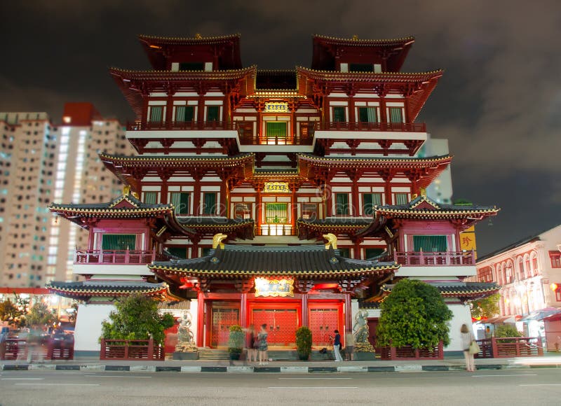 Chinese tempel stock foto. Image of goud, overblijfsel - 19267828