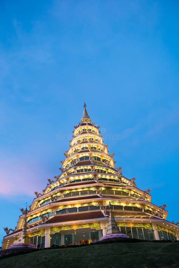 Chinese Tempel - Wat Hyuapla Kang Stock Foto - Image of bangkok ...