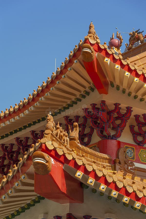 Chinese temple stock photo. Image of place, destinations - 27331600