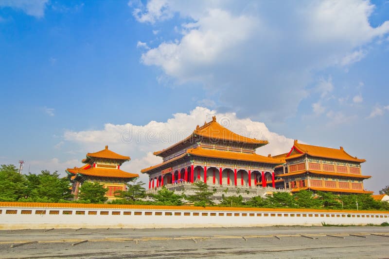 Chinese temple stock image. Image of buddhist, chinese - 35734435