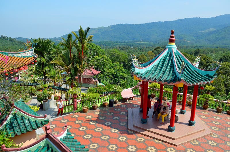 Chinese Temple in Broga, Malaysia Editorial Stock Image - Image of ...