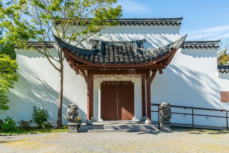 Chinese Temple Entrance stock photo. Image of tourism - 278821994
