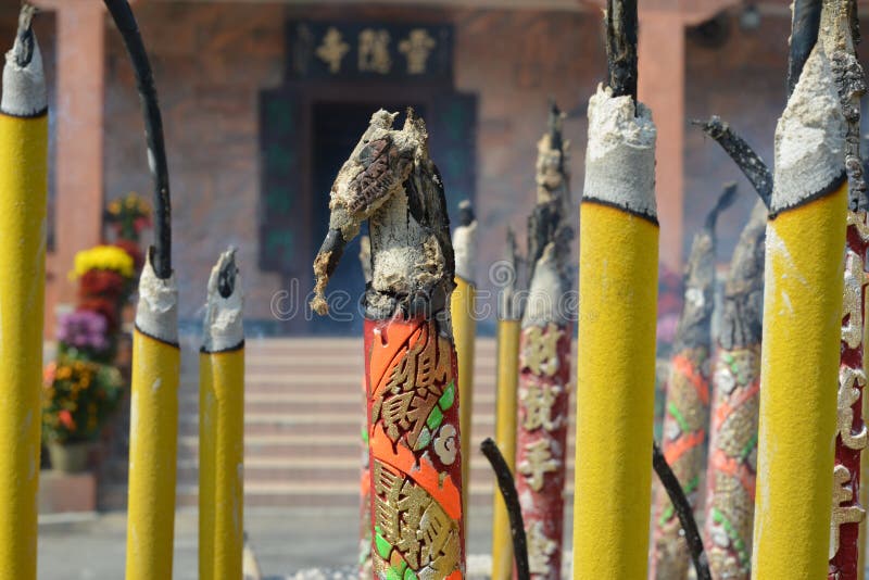 Chinese Temple incense editorial stock image. Image of worship - 67007079