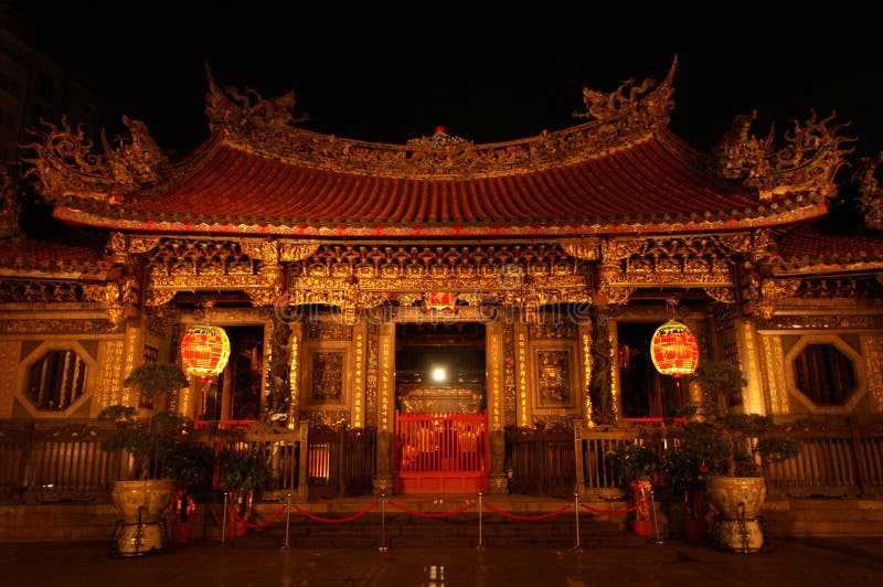 Buddhist temple in Manado stock image. Image of building - 37896153