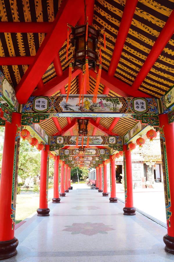 Chinese temple stock image. Image of exterior, culture - 91244941