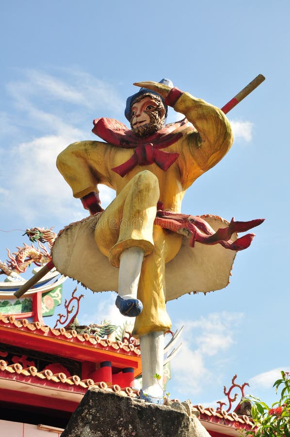 Chinese Temple in Sabah Malaysia Stock Photo - Image of temple, statue ...